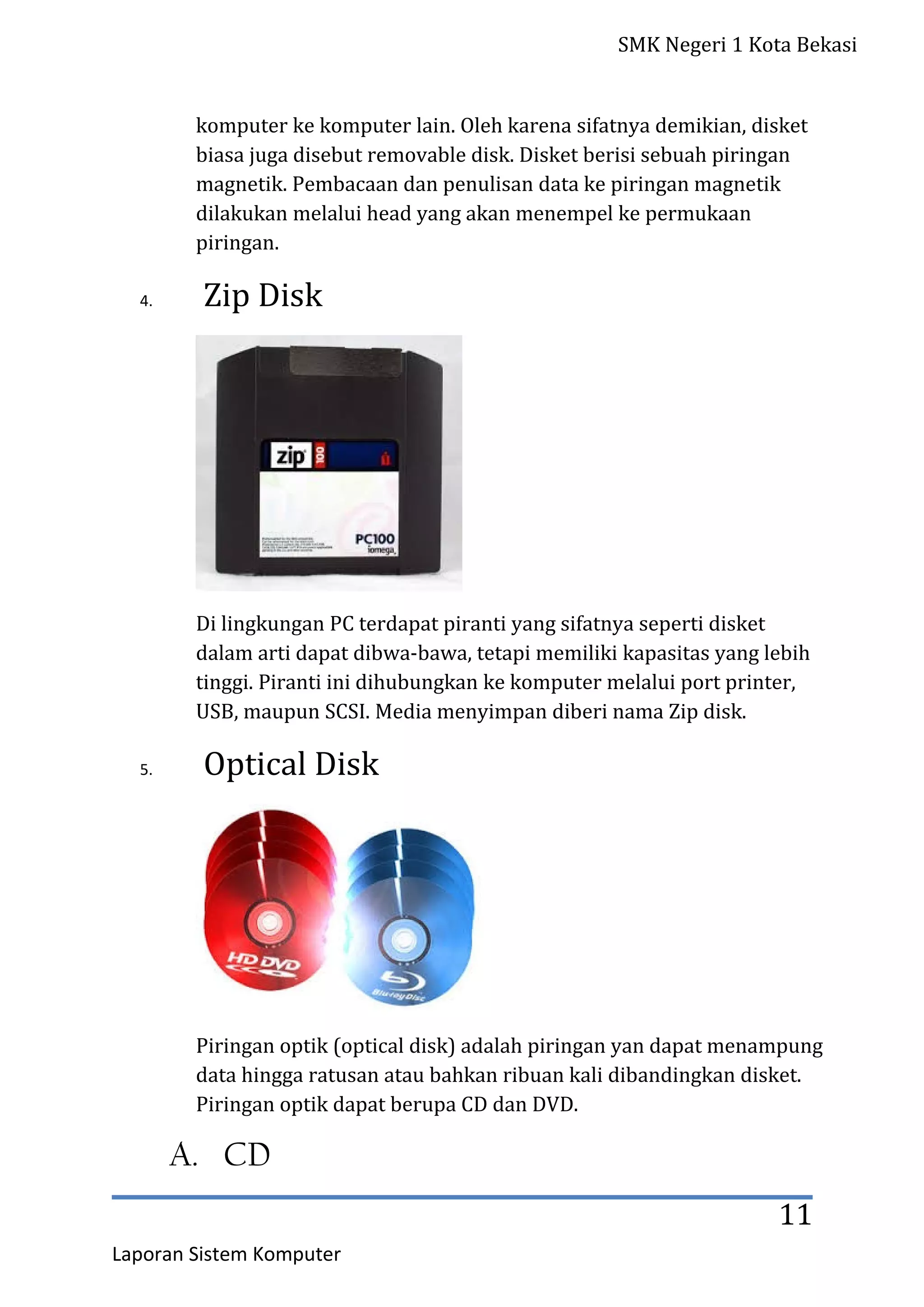 Laporan sistem komputer | DOC