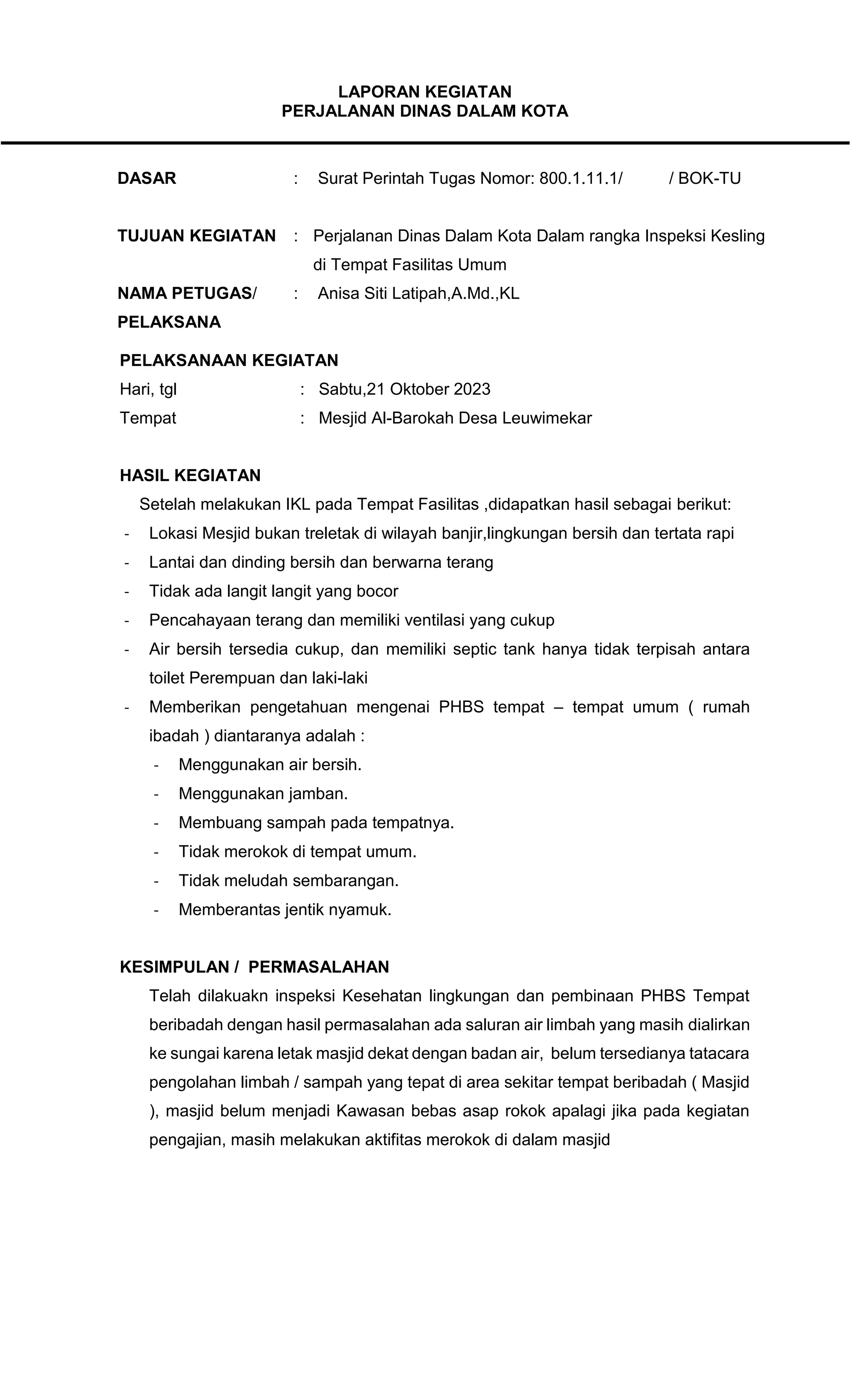 contoh LAPORAN SPJ BOK 2023 OKTOBER.docx