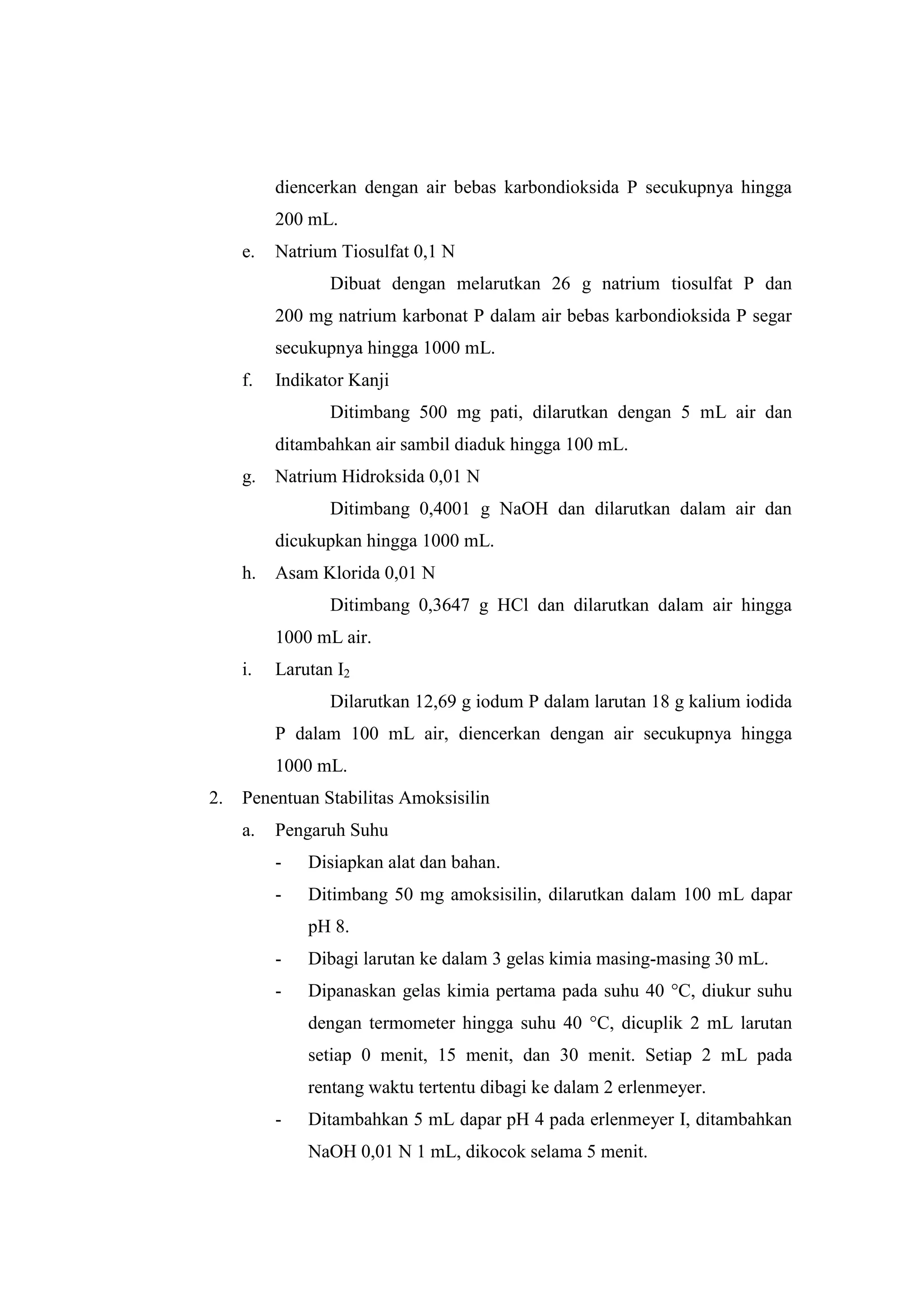 Stabilitas Obat | DOCX