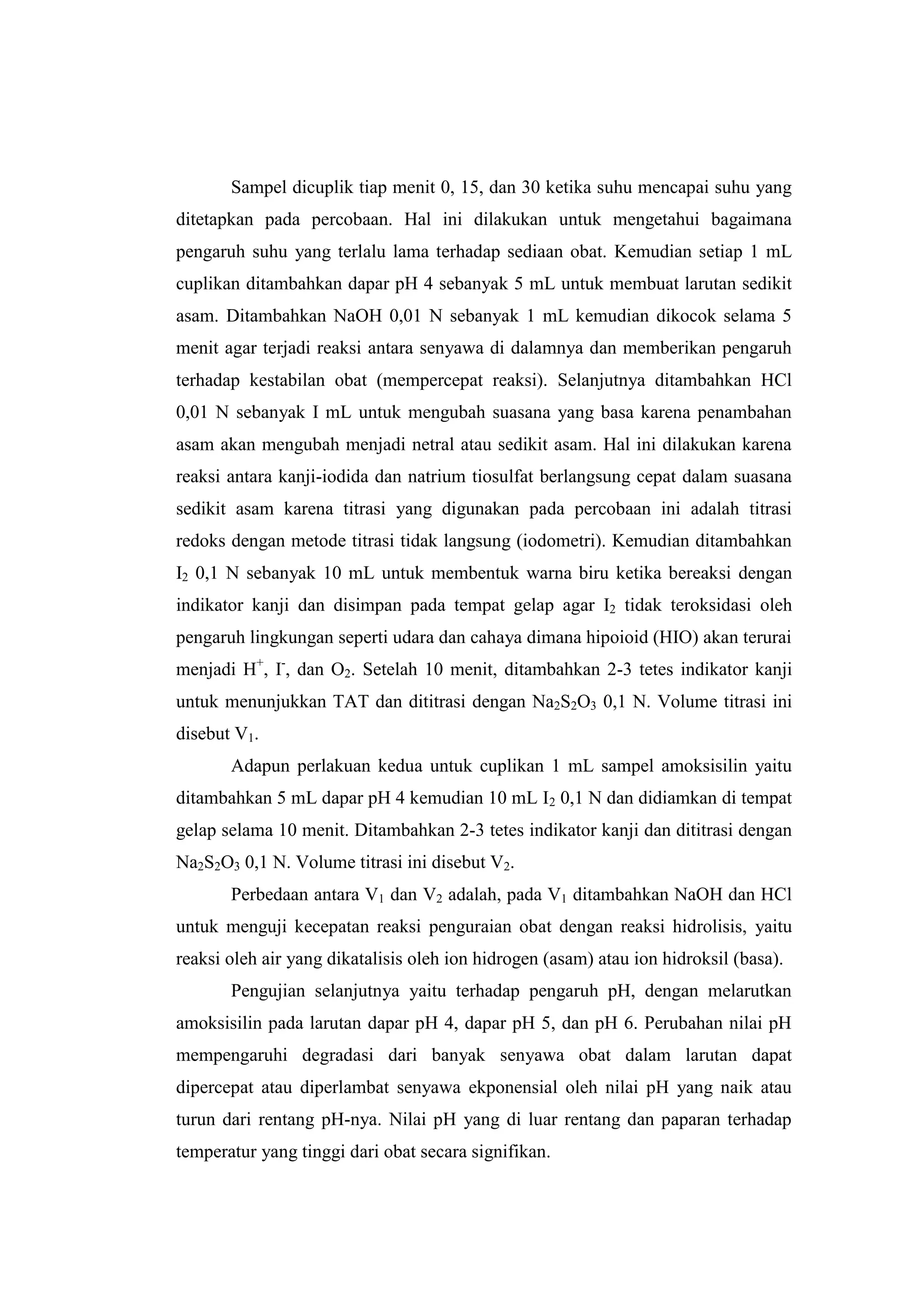 Stabilitas Obat | DOCX