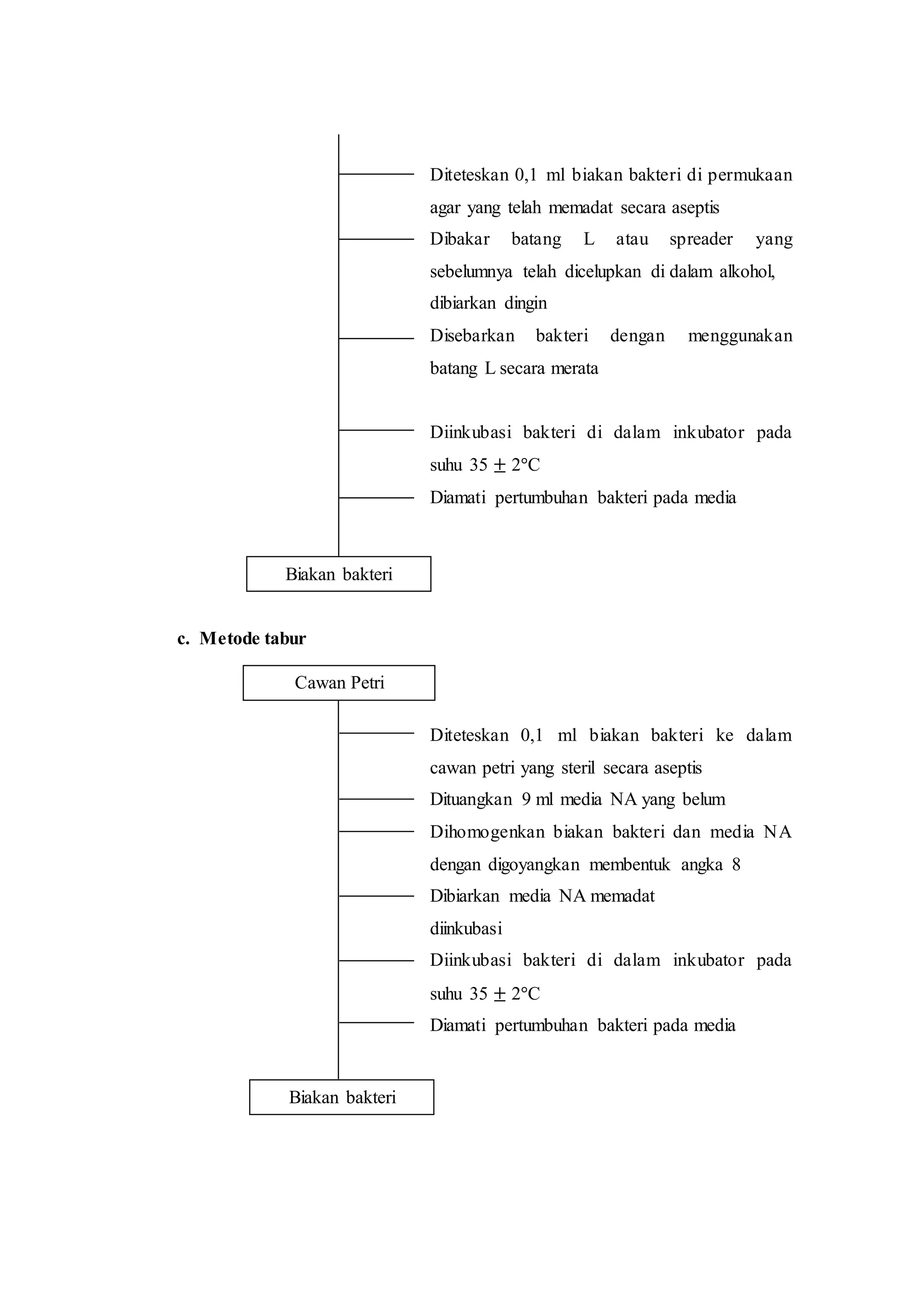 Laporan sterilisasi, pembuatan media, dan teknik inokulasi | DOCX