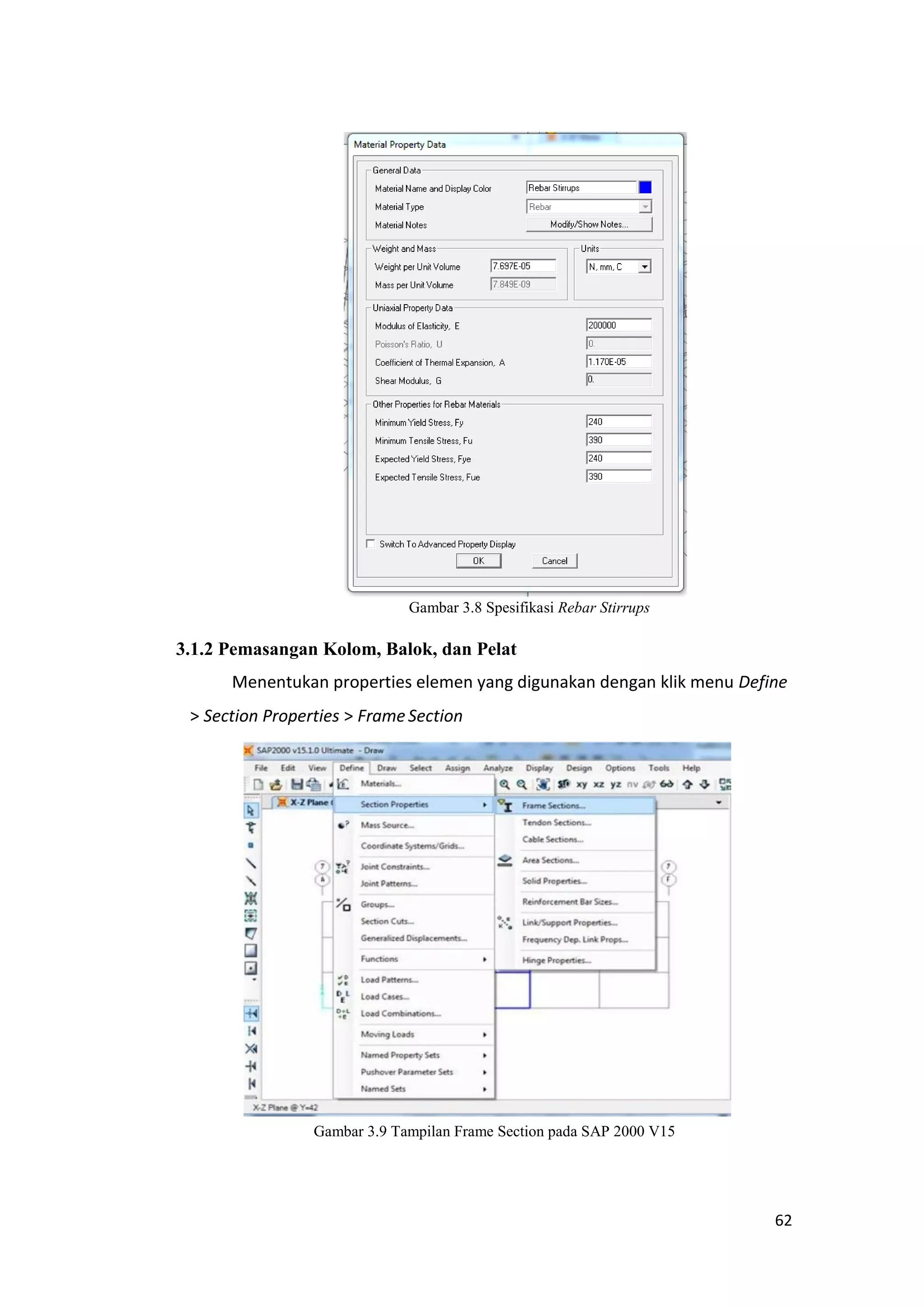 Laporan struktur bangunan beton | PDF