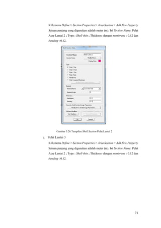 Laporan struktur bangunan beton | PDF