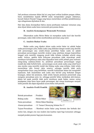 Laporan studi kelayakan bisnis. | DOCX