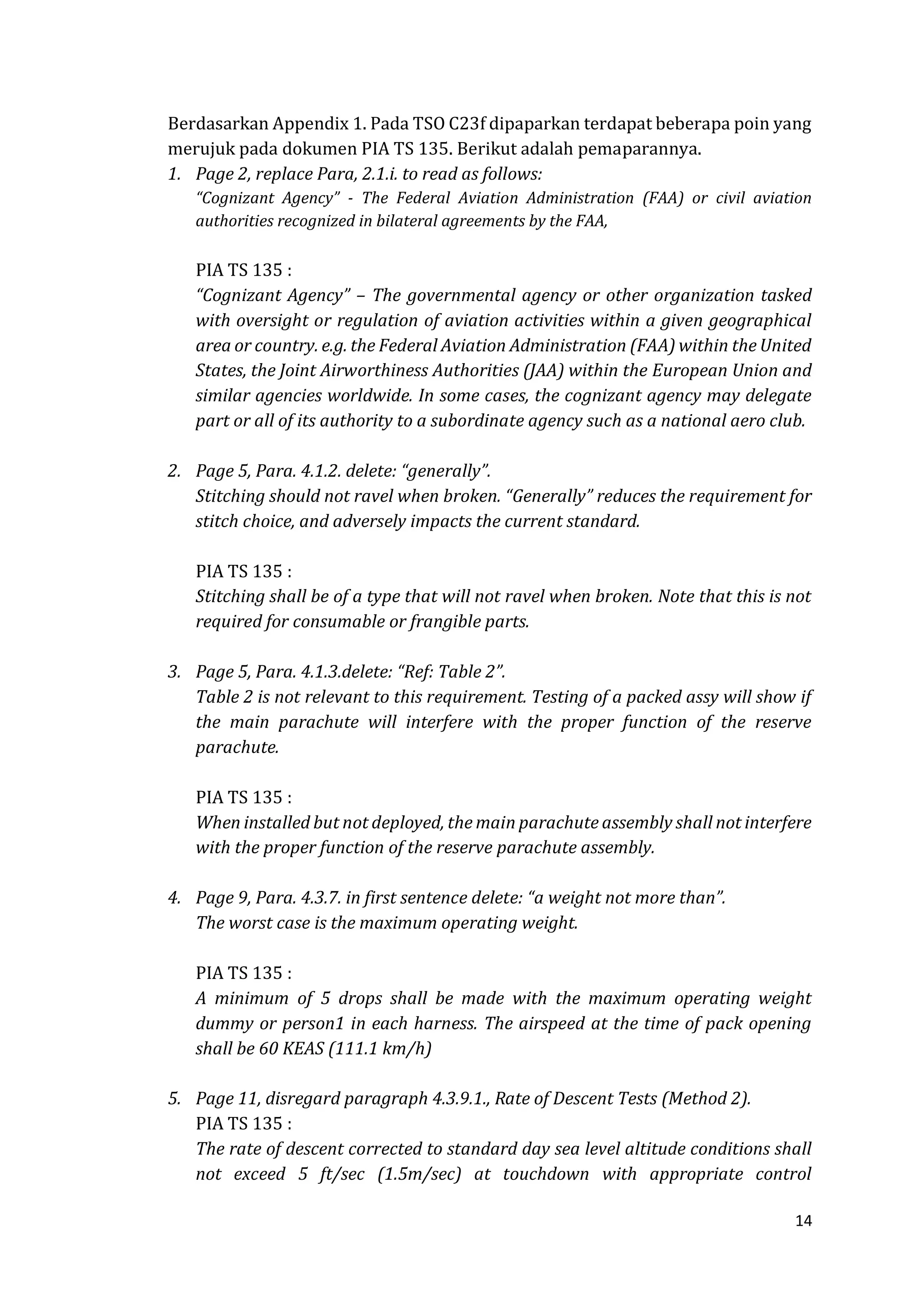 Studi Sertifikasi Kanopi Parasut Personel | PDF
