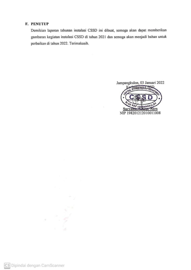 Laporan Tahunan Instalasi CSSD.pdf