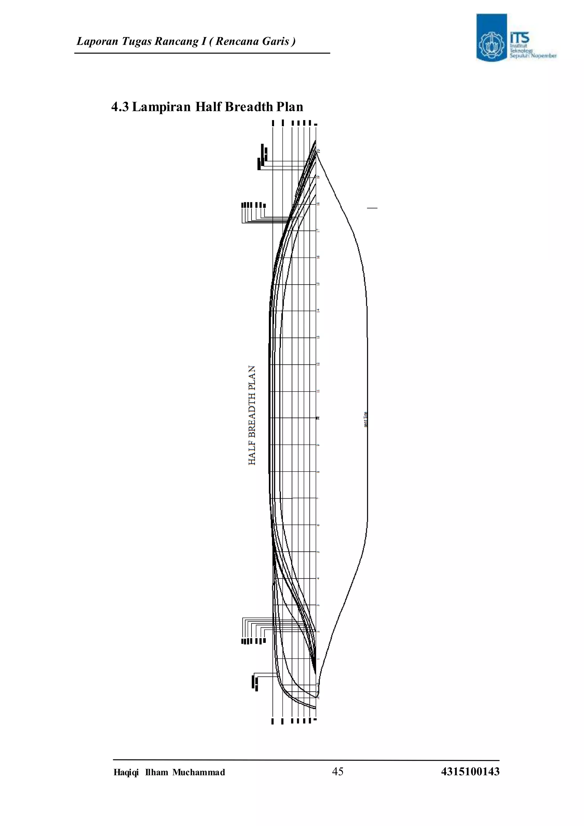 Rencana Garis (Lines Plan) - Cara Membuat Kapal Tanker | DOCX