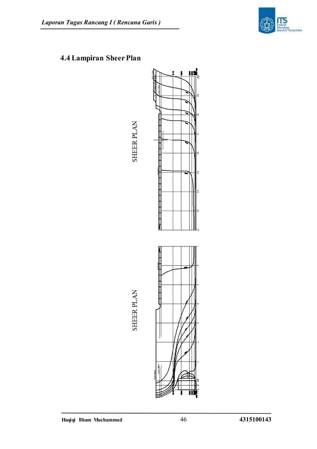 Rencana Garis (Lines Plan) - Cara Membuat Kapal Tanker | DOCX