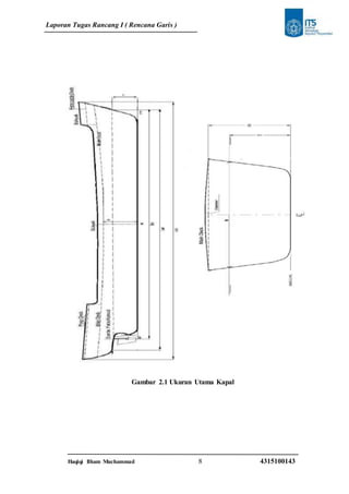 Rencana Garis (Lines Plan) - Cara Membuat Kapal Tanker | DOCX