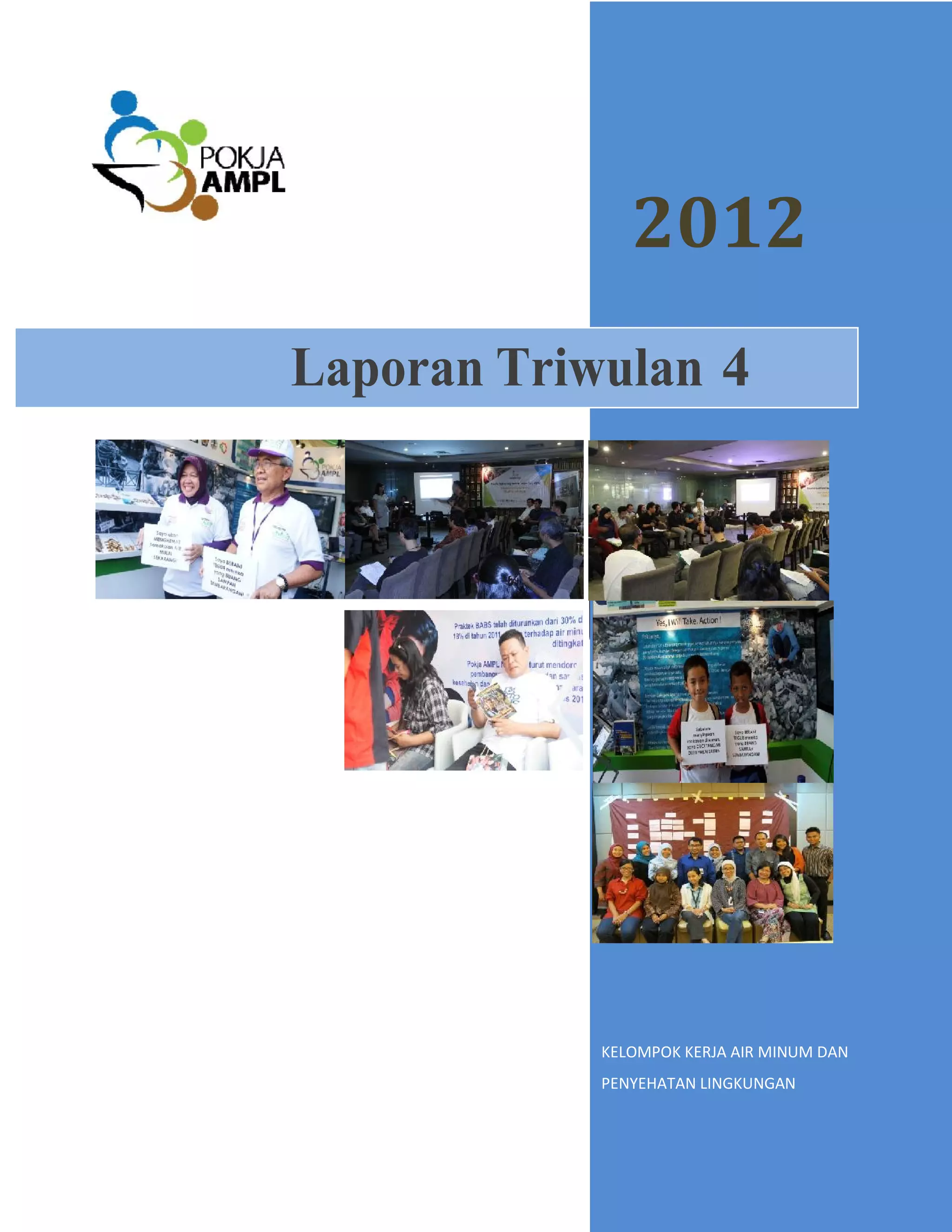 Laporan Kelompok Kerja Air Minum dan Penyehatan Lingkungan (POKJA AMPL ...