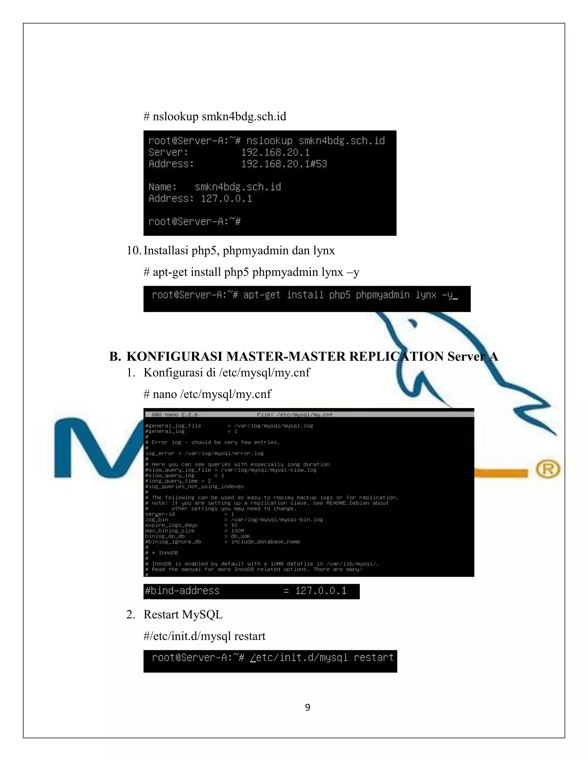 TA MySQL Master- Slave Replication | PDF