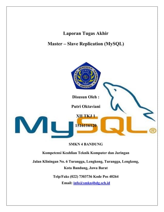 TA MySQL Master- Slave Replication | PDF