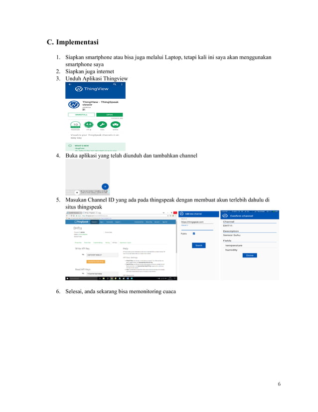 Laporan Tugas Akhir Pendeteksi Cuaca | PDF