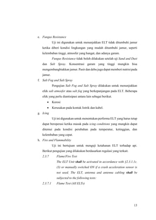 Laporan Tugas Besar Suar Penanda Kadaan Darurat (ELT) | PDF