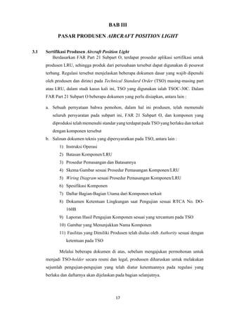 Laporan tugas besar lampu navigasi pesawat | PDF