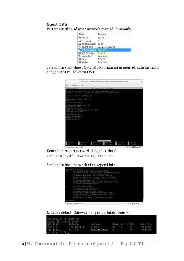 Laporan tugas keamanan jaringan firewall | PDF