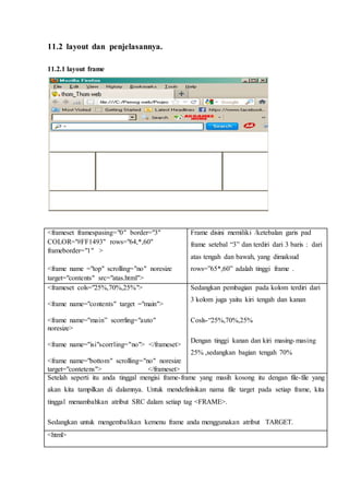 Laporan tugas project pemograman web | DOCX