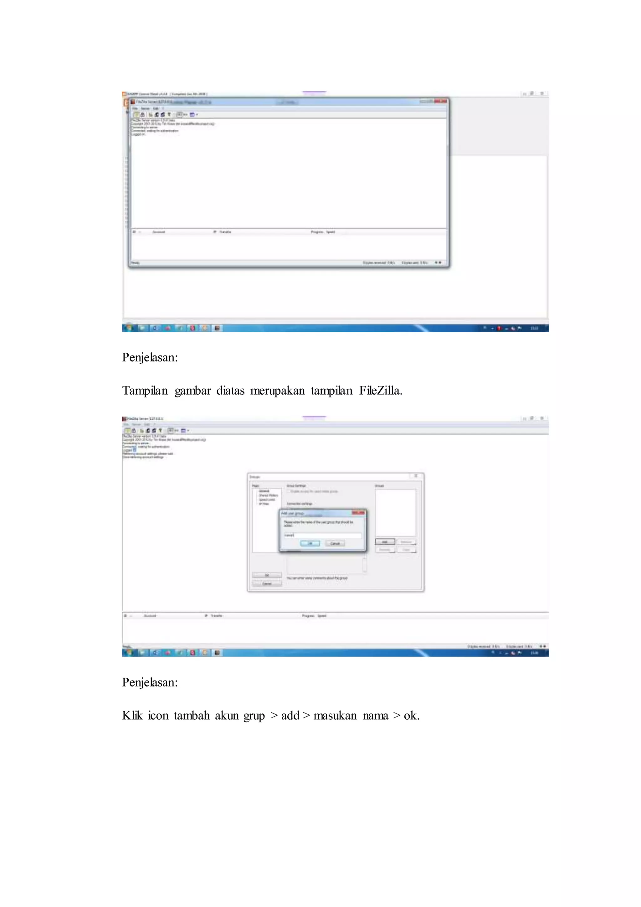 Laporan tugas v network programming milik nisa | PDF