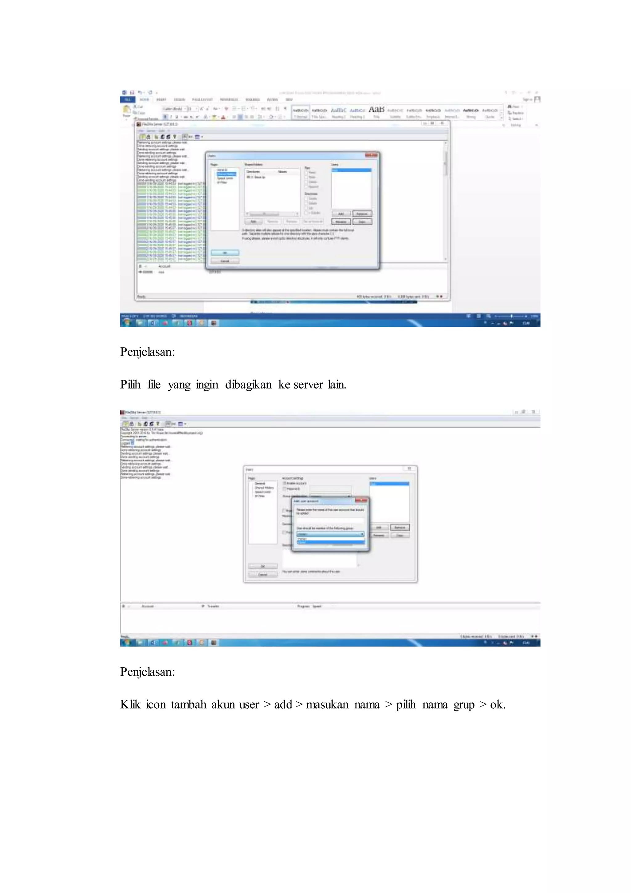 Laporan tugas v network programming milik nisa | PDF