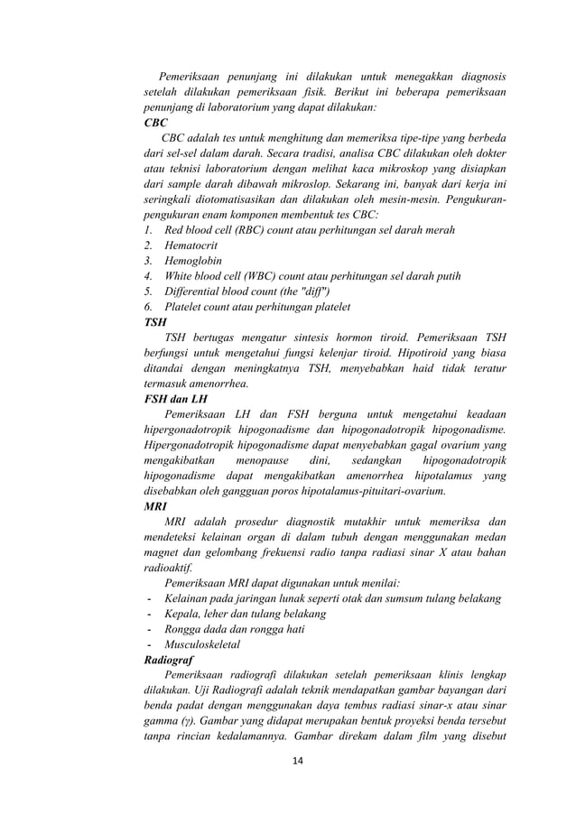 Laporan Tutorial Skenario A Blok 4 (Sindrom Turner) | PDF