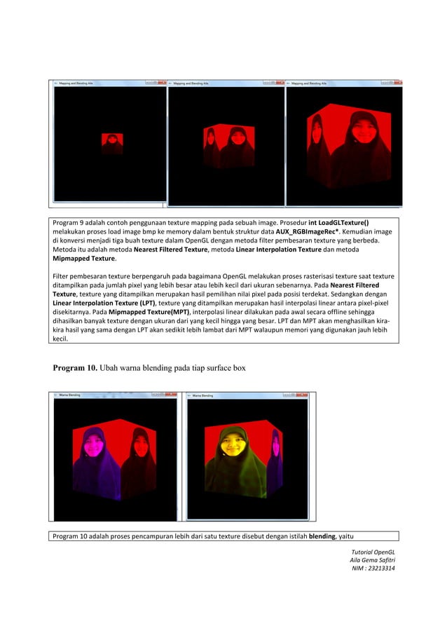 Analisa Tutorial Open GL | PDF
