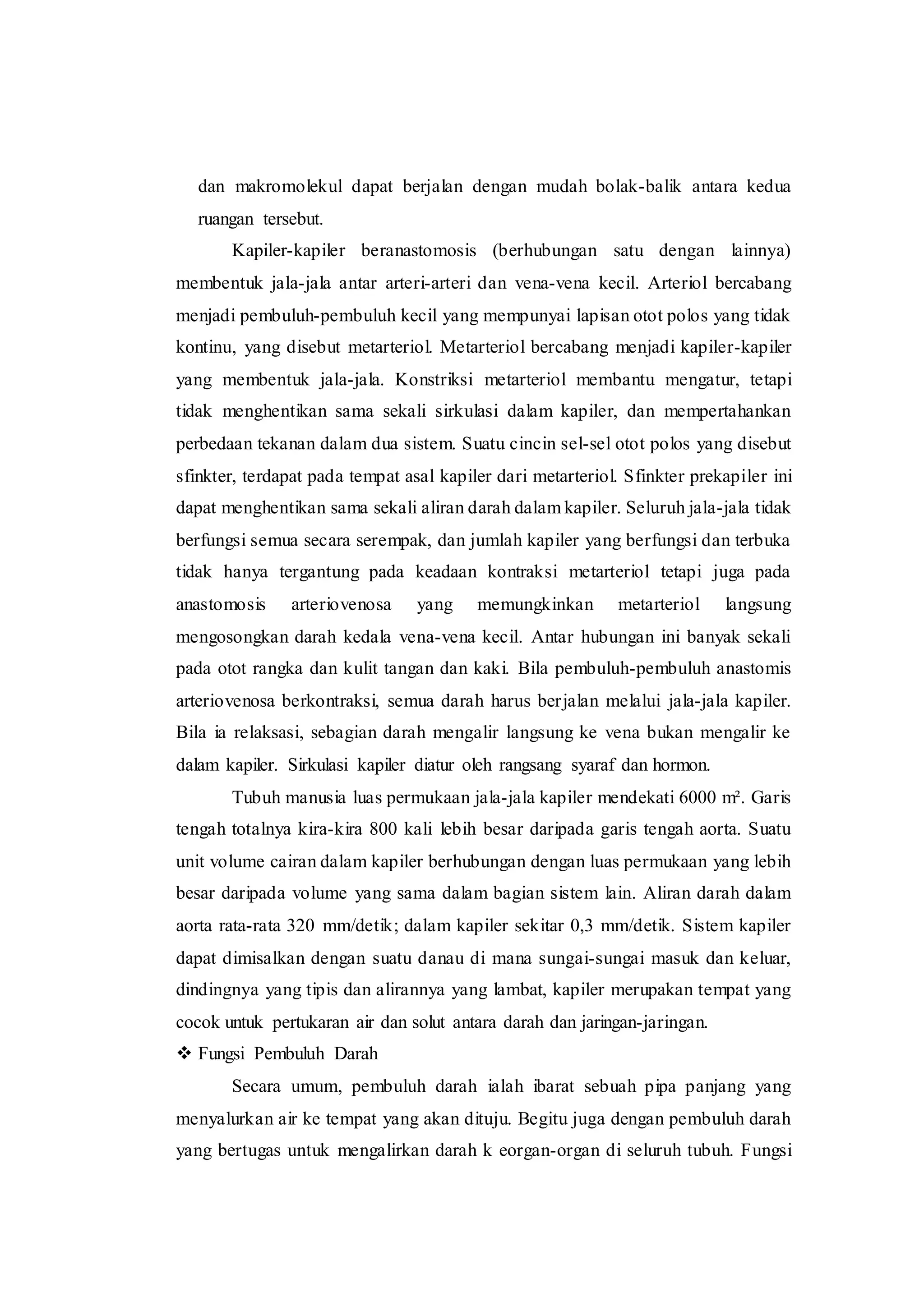 Laporan tutorial sistem cardiovascular | DOCX