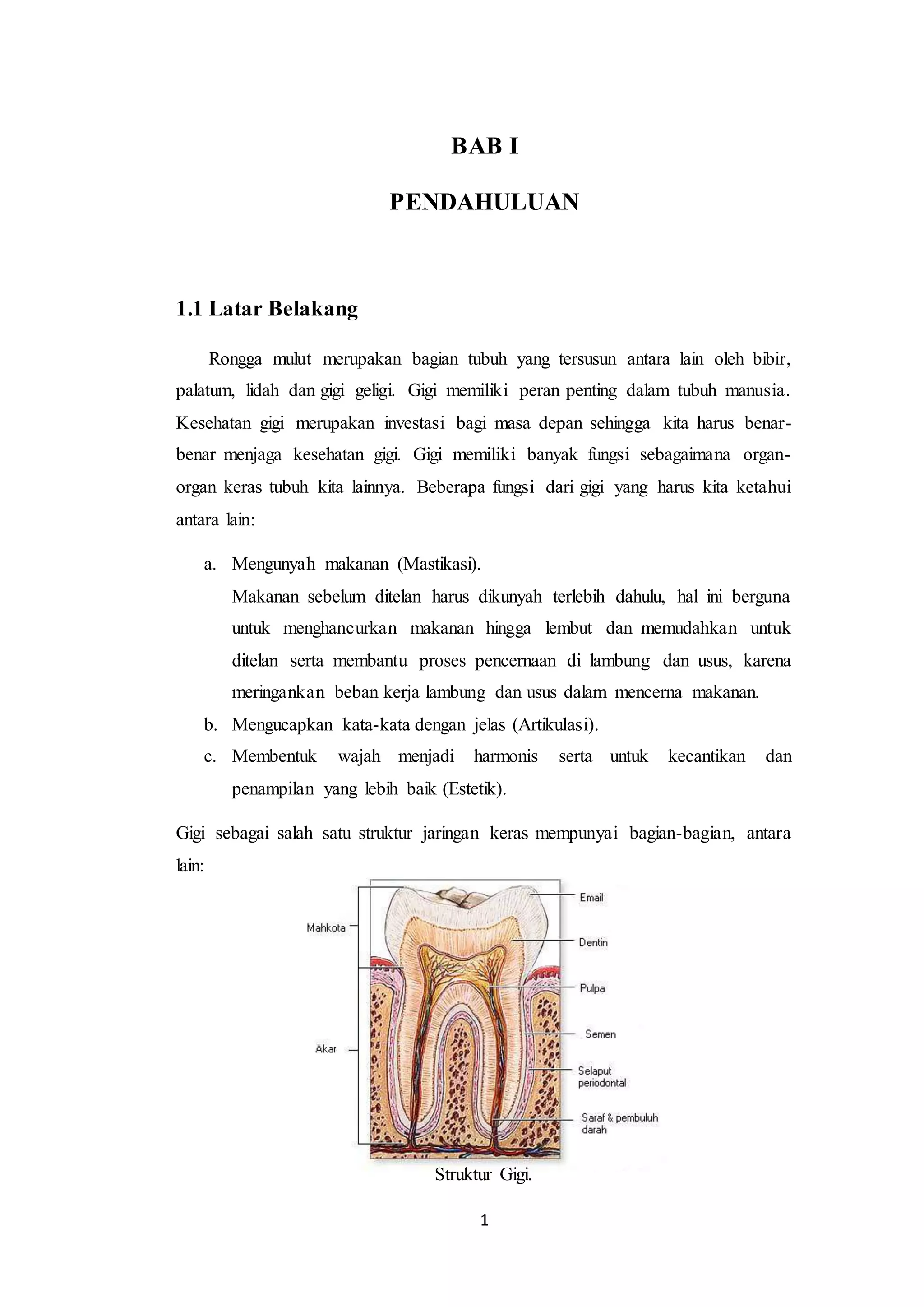 Laporan Tutorial Atrisi, Abrasi, Abfraksi & Erosi | DOCX