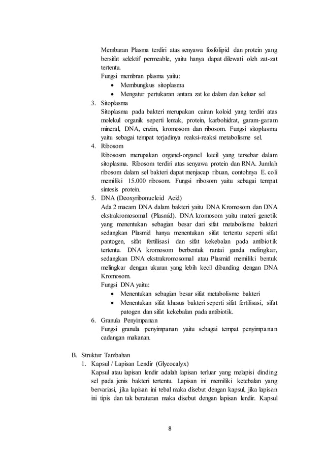 Laporan Tutorial (Bakteri, Infeksi dan Inflamasi) | DOCX