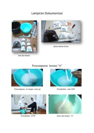 Laporan Ujian Praktik Kimia "Membuat Sabun Colek" | DOCX