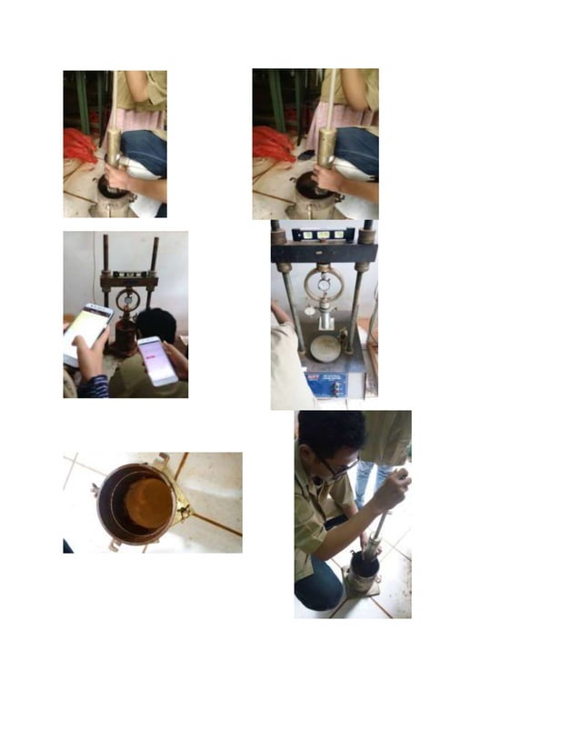 Praktek Mekanika Tanah - Laporan uji kompaksi | DOCX