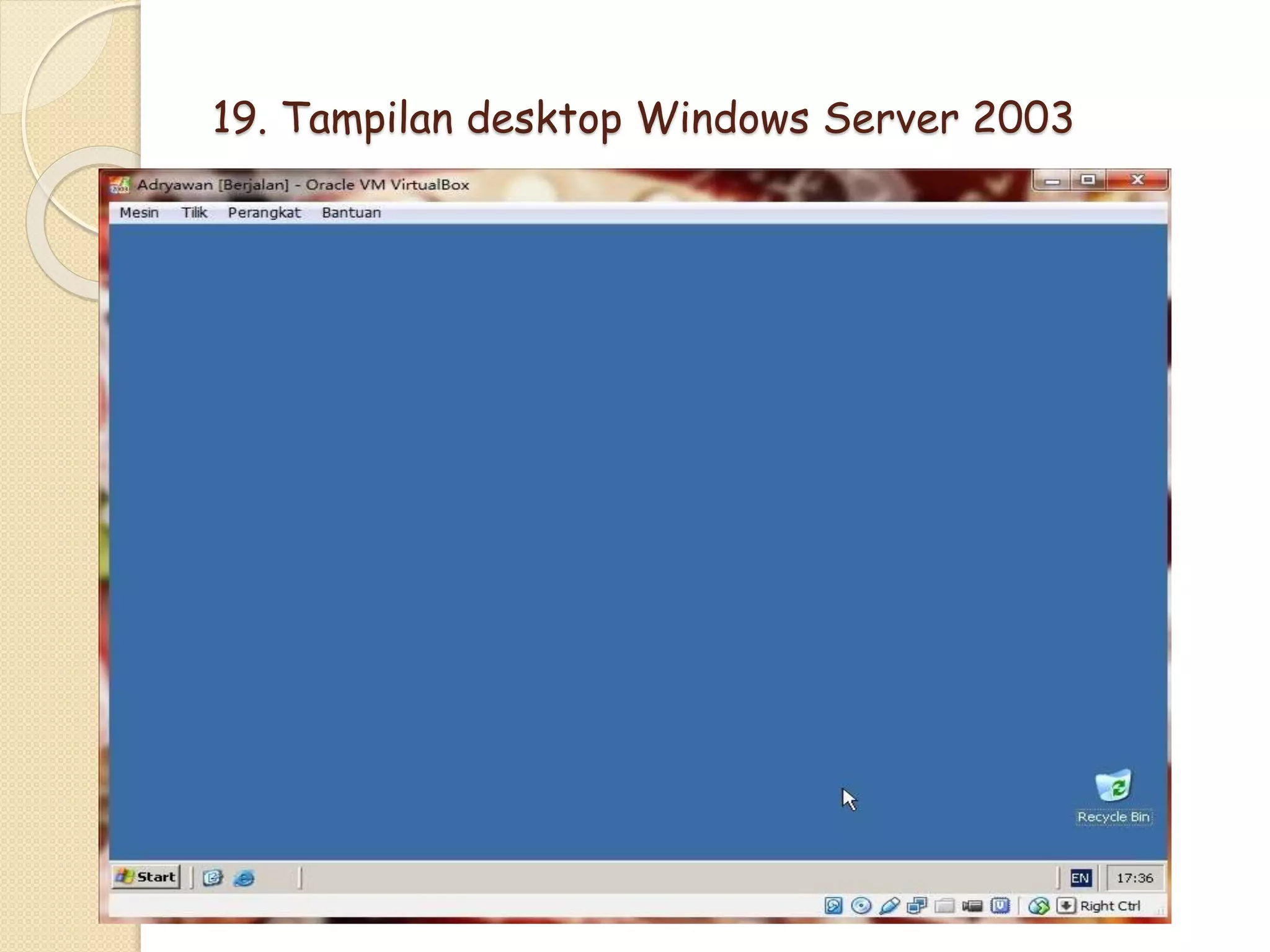 Tutorial Lengkap Windows Server 2003 | PPT