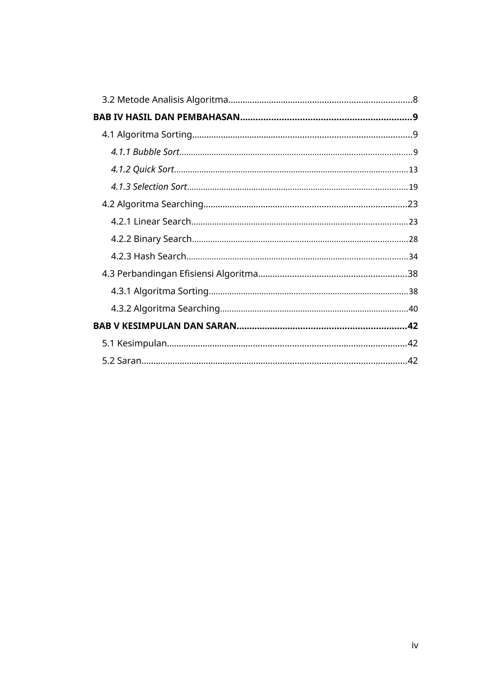 Analisis Algoritma Sorting dan Searching pada Struktur Data: Studi ...