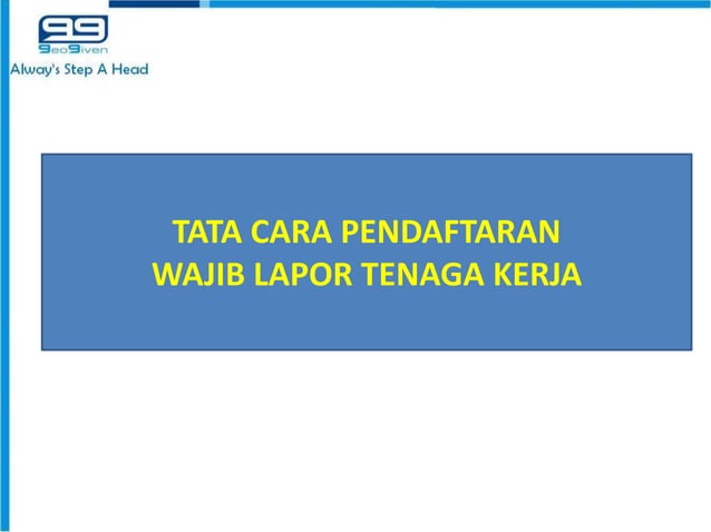 Laporan wltk secara online | PPTX