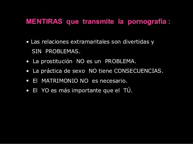 La Pornografía Causas Y Efectos