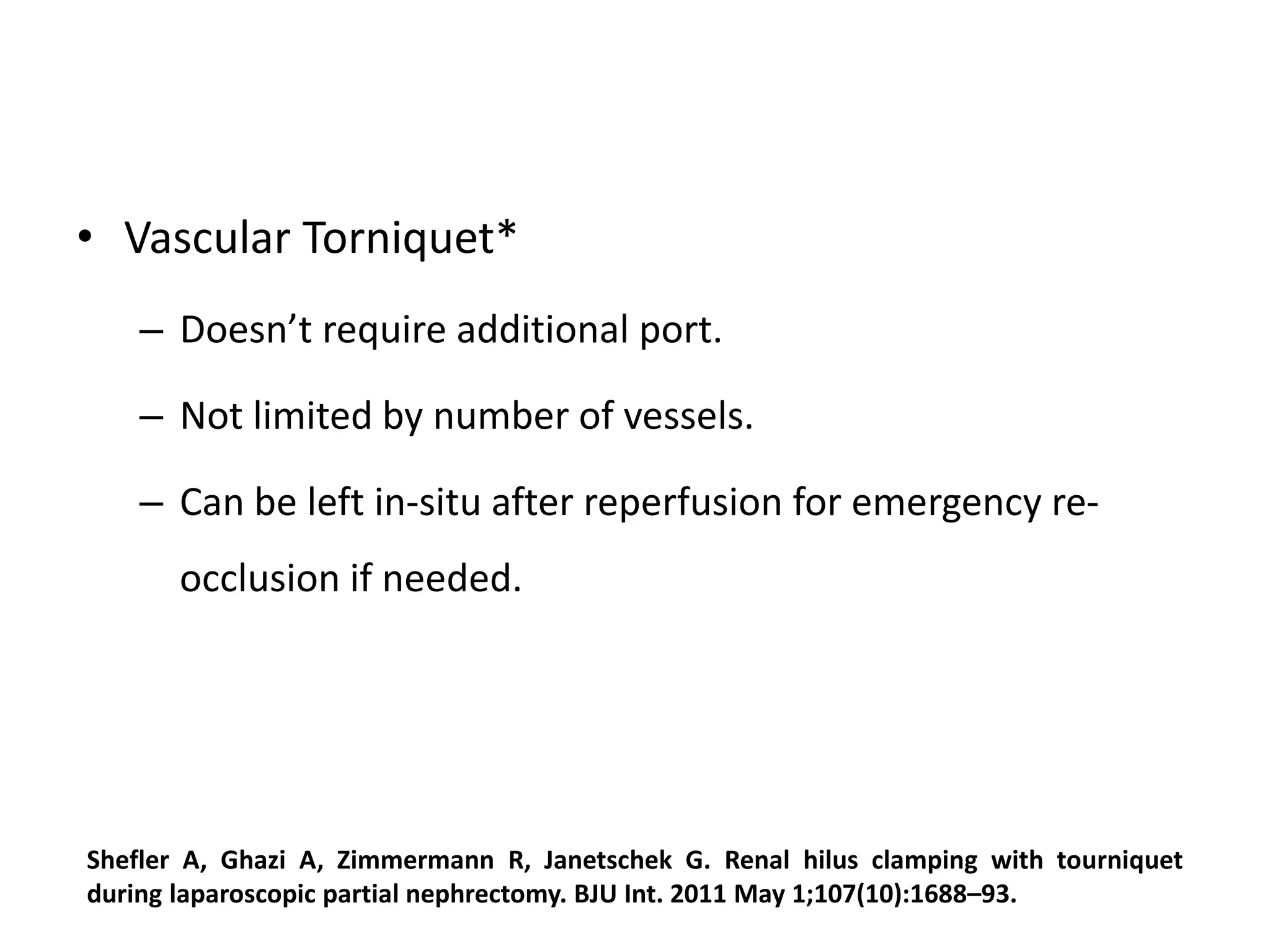 Laparoscopic Partial nephrectomy | PPTX
