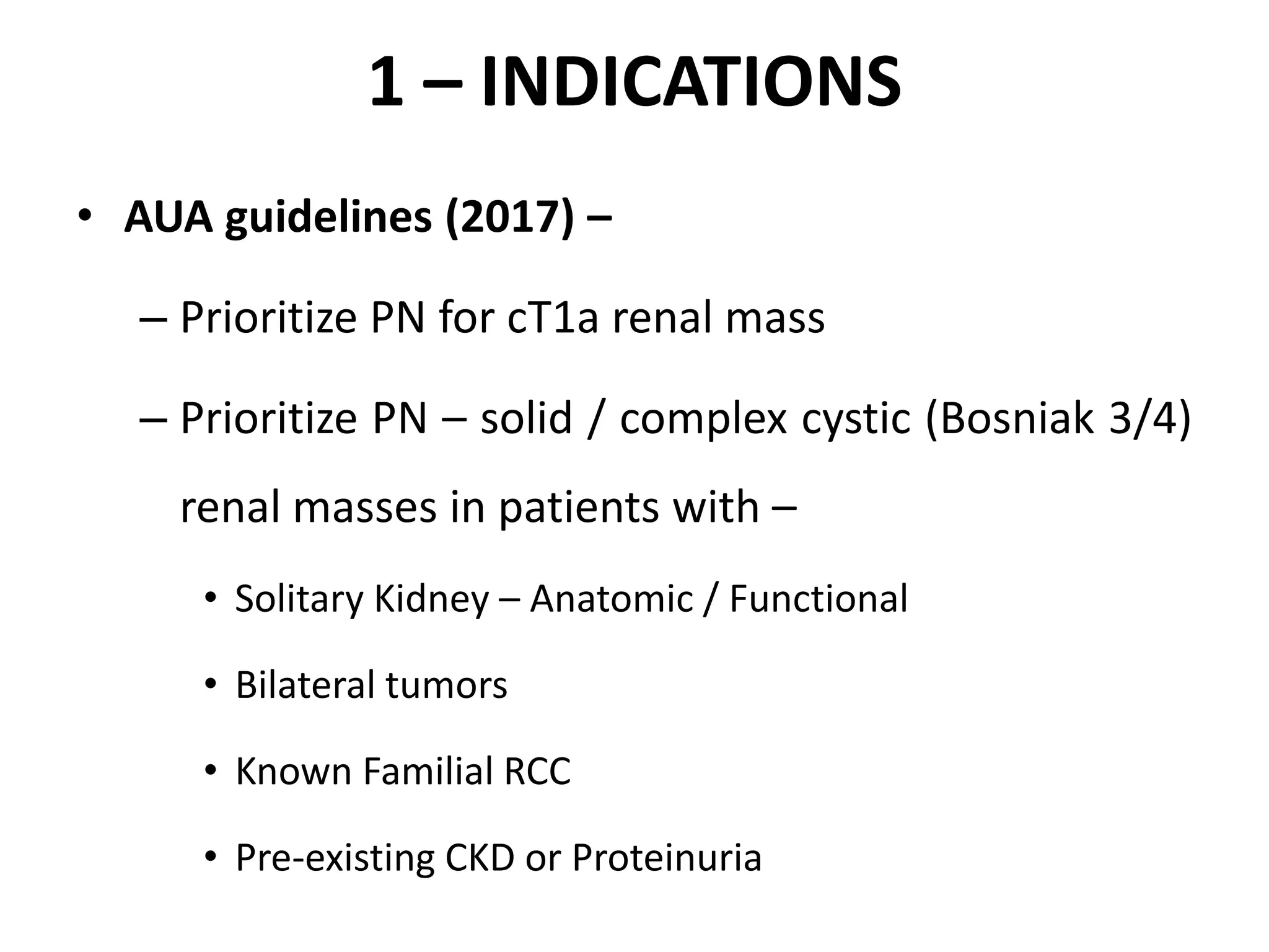 Laparoscopic Partial nephrectomy | PPTX