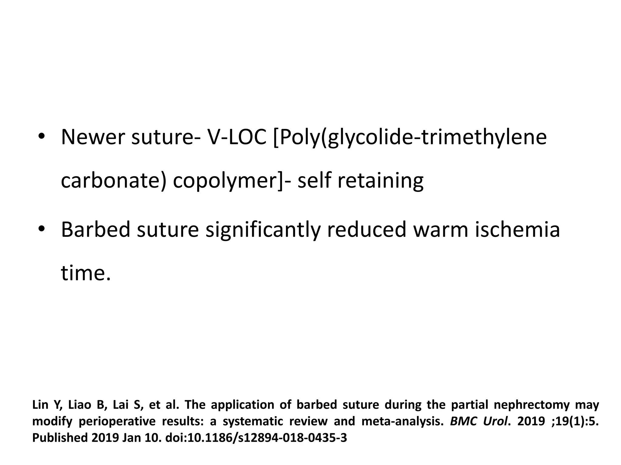 Laparoscopic Partial nephrectomy | PPTX