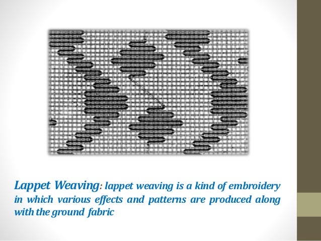 Lappet weaving 151014002