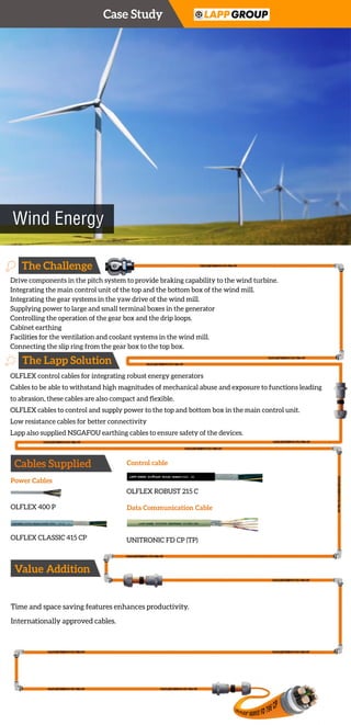 Wind energy- Case study | PDF