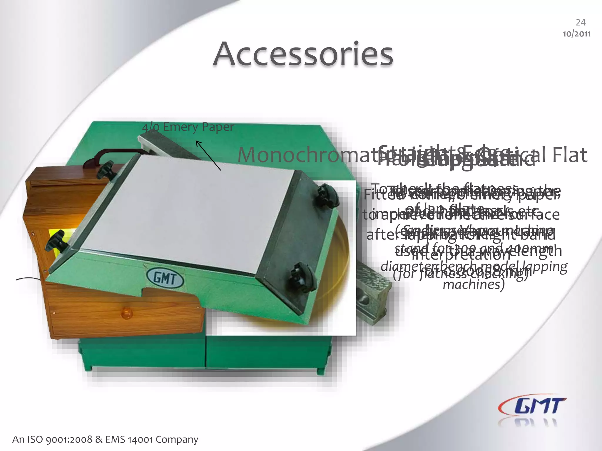 Lapping Machine Process and Application | PPTX