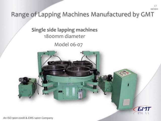 Lapping Machine Process and Application | PPTX | Physics | Science