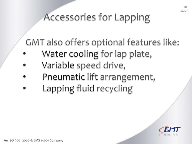 Lapping Machine Process and Application | PPTX | Physics | Science