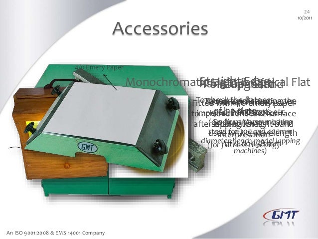 Lapping Machine Process and Application