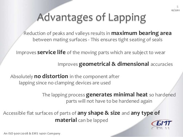 Lapping Machine Process and Application