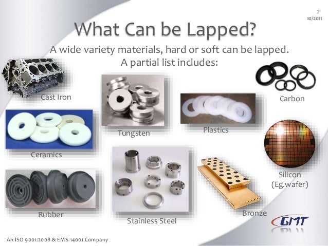 Lapping Machine Process and Application