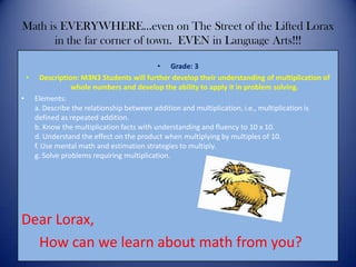 La Ppt Lorax | PPT