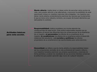 La practica reflexiva | PPT