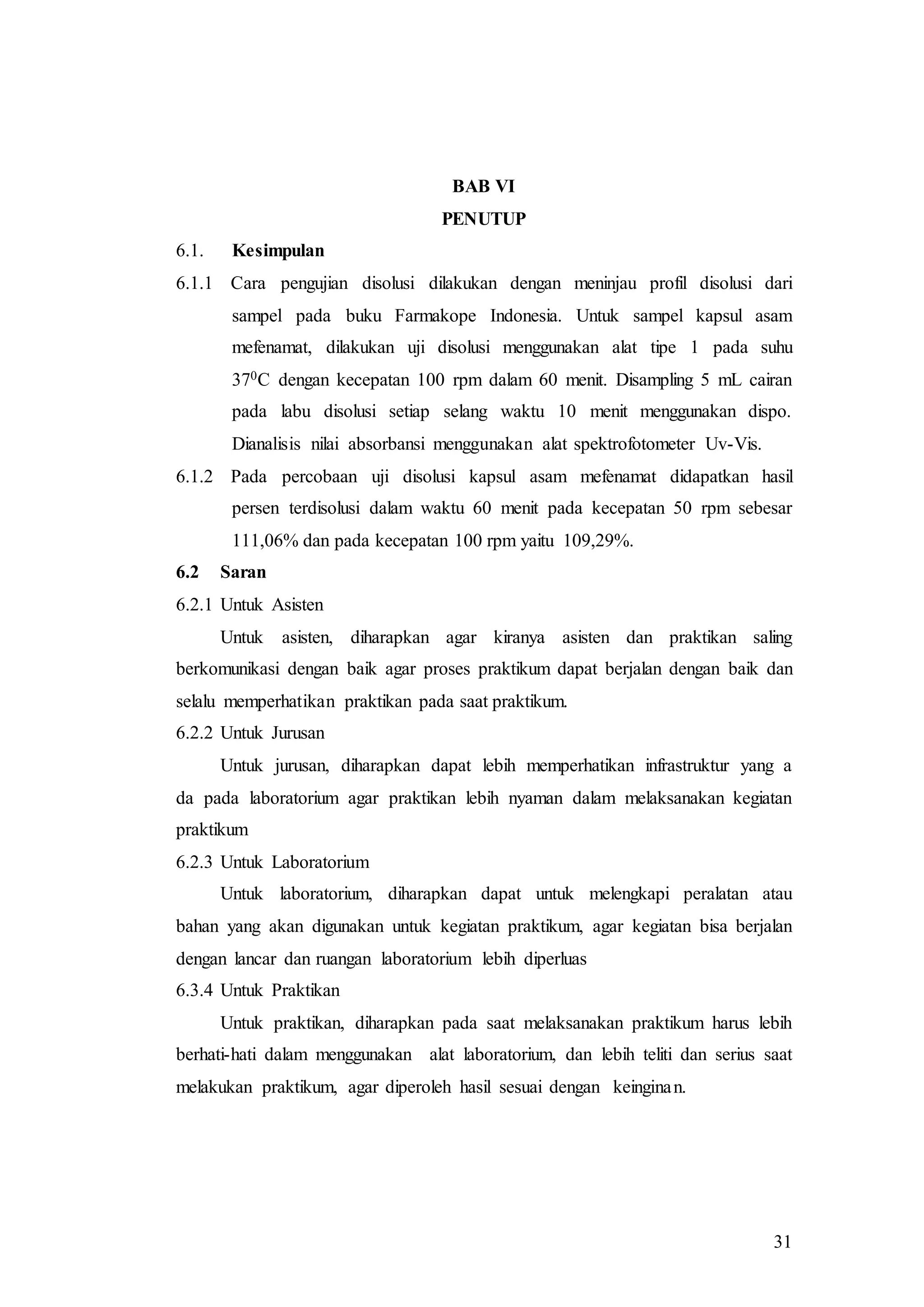 LAPORAN DISOLUSI OBAT FARMASI FISIKA | DOCX