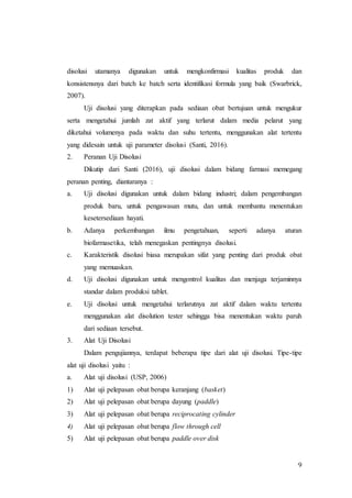 LAPORAN DISOLUSI OBAT FARMASI FISIKA | DOCX