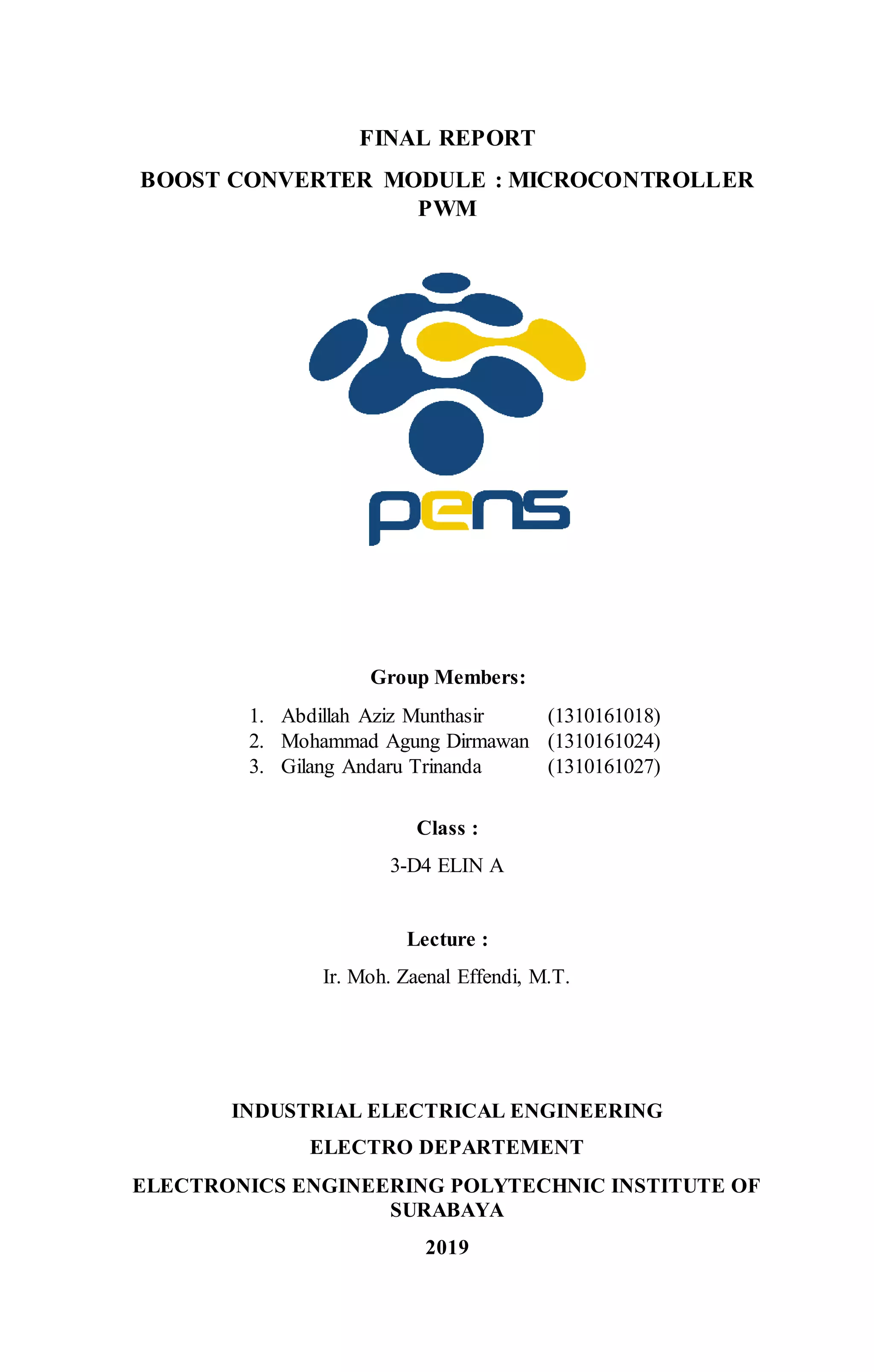 LAPORAN PROJECT DESAIN KOMPONEN MAGNETIK | DOCX